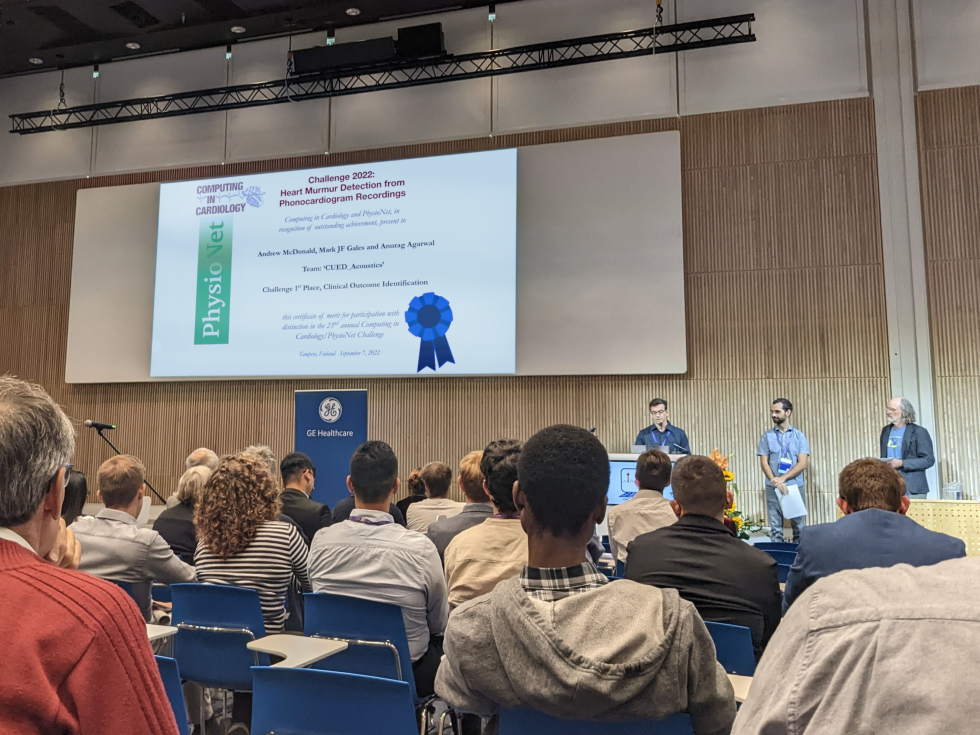 Acoustics team wins international machine learning challenge ...